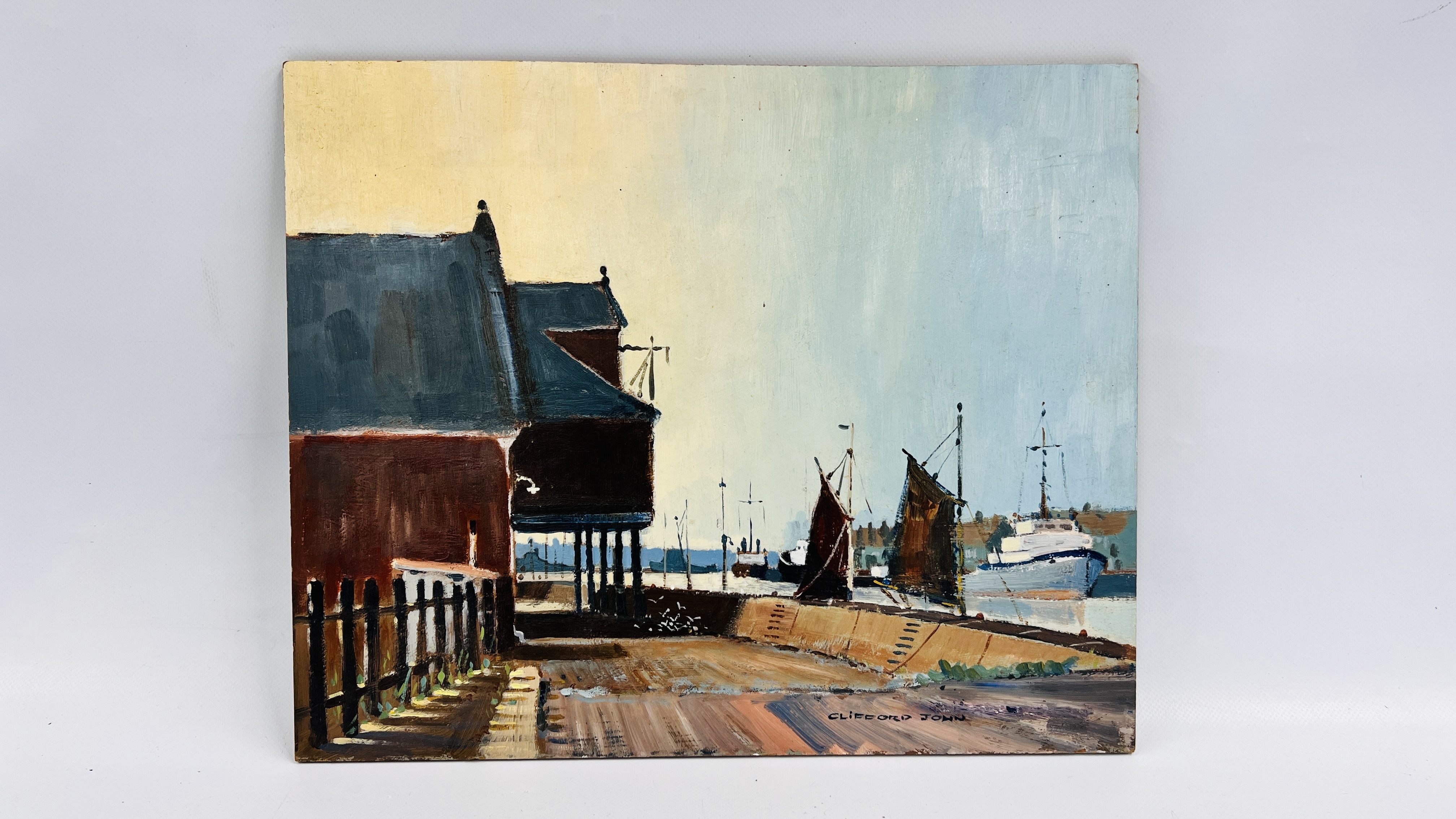 John Clifford | GAS HOUSE QUAY YARMOUTH | MutualArt