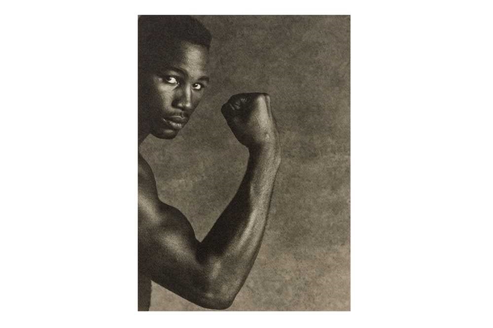 Barry Lategan | Lennox Lewis for Playboy (1993) | MutualArt