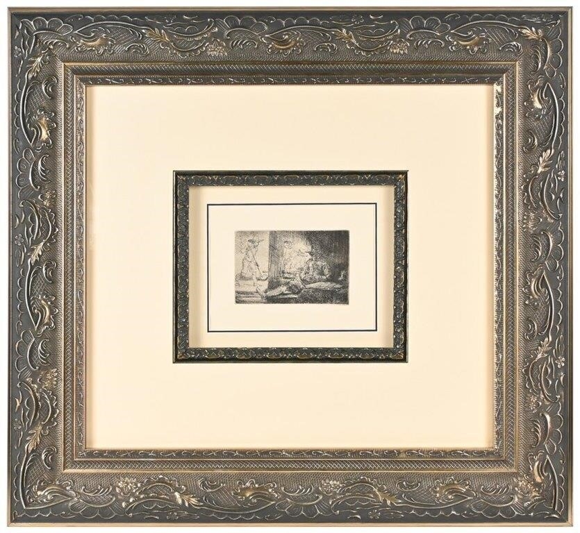 Rembrandt van Rijn | REMBRANDT ETCHING PARK WEST | MutualArt