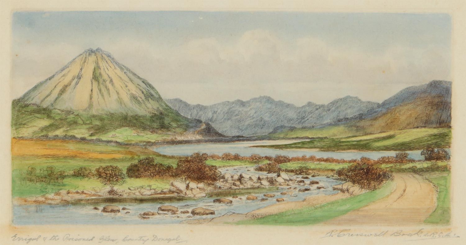 Robert Cresswell Boak | ERRIGAL & THE POISONED GLEN, DONEGAL | MutualArt