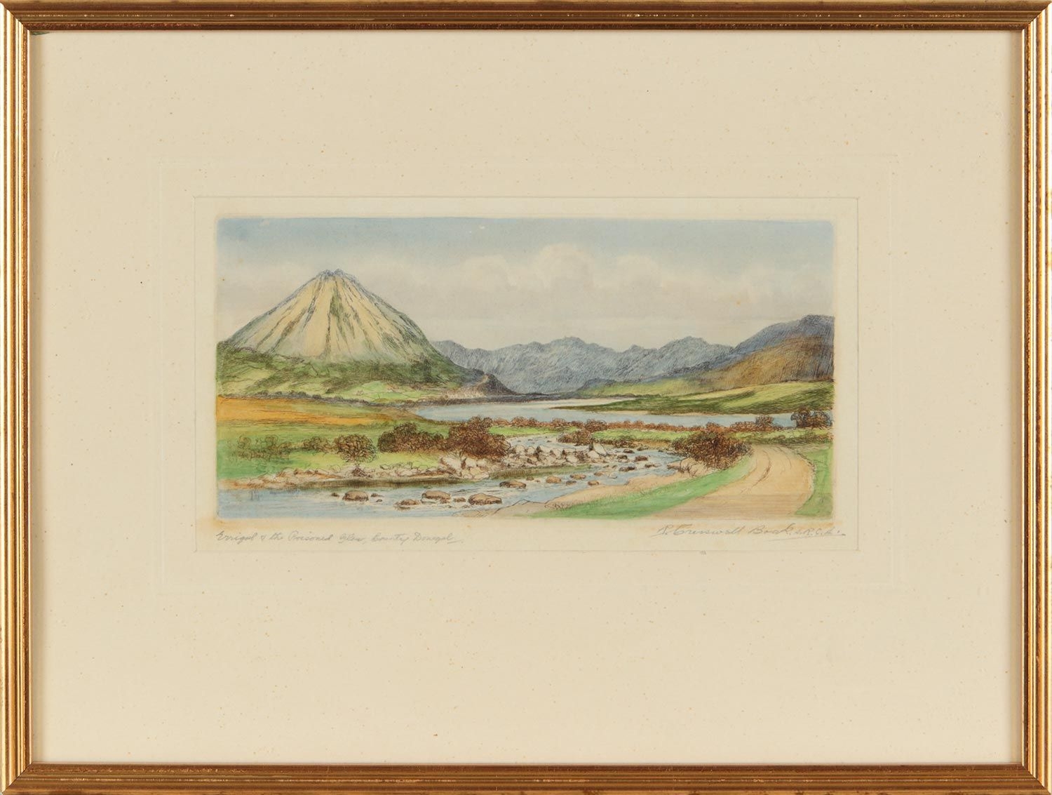 Robert Cresswell Boak | ERRIGAL & THE POISONED GLEN, DONEGAL | MutualArt