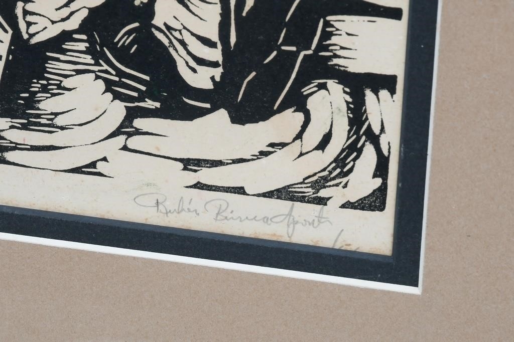 Rubén Rivera Aponte | RUBEN APONTE LINOCUT PUERTO RICO | MutualArt