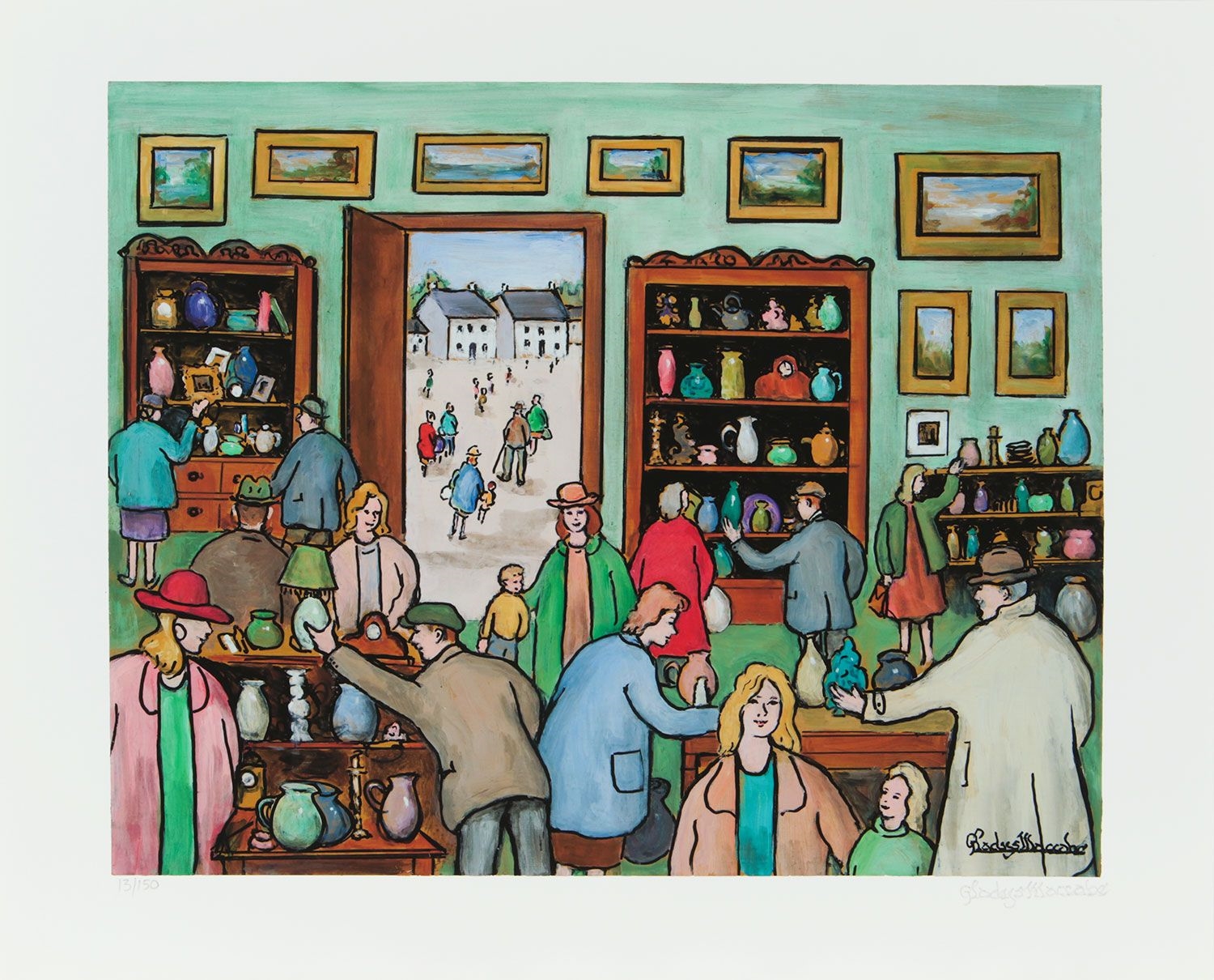 Gladys MacCabe | KILLARNEY VILLAGE, THE LAMMAS FAIR, THE ANTIQUE SALE ...