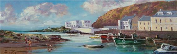 William Cunningham | CUSHENDUN HARBOUR, COUNTY ANTRIM | MutualArt