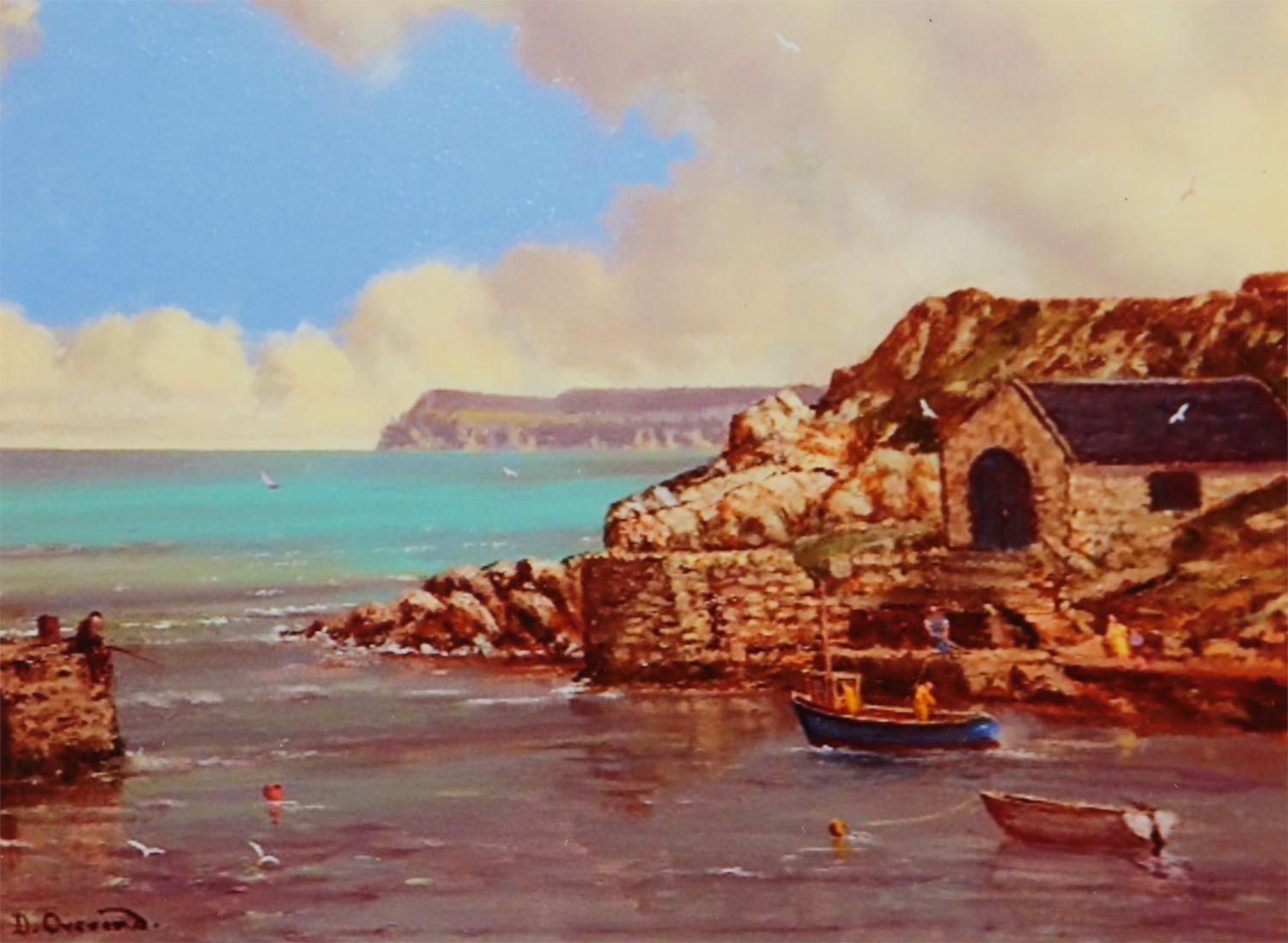 David Overend | BALLINTOY HARBOUR, COUNTY ANTRIM | MutualArt