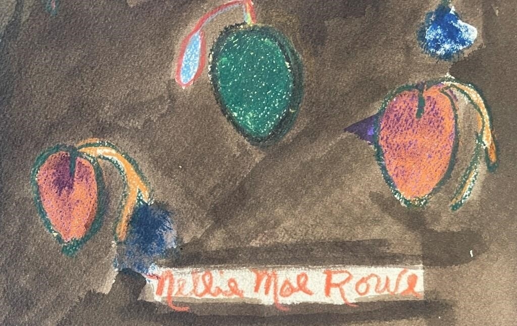 Nellie Mae Rowe | NELLIE MAE ROWE STILL LIFE PAINTING | MutualArt