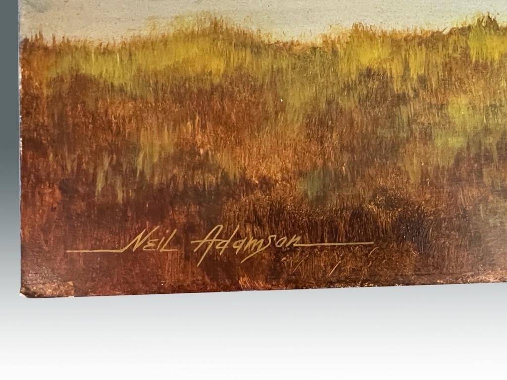 Neil Adamson | NEIL ADAMSON MIXED MEDIA FLORIDA BACKWATER PAINTIN ...