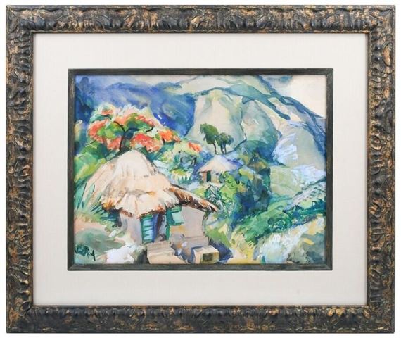 Janet Reid | JANET REID TROPICAL LANDSCAPE PAINTING | MutualArt