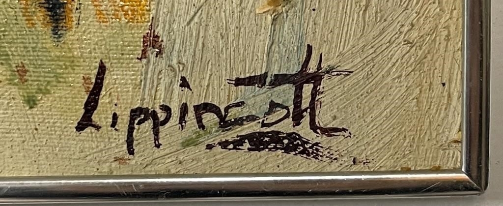 Janet Lippincott | LIPPINCOTT MID CENTURY MODERN PAINTING | MutualArt