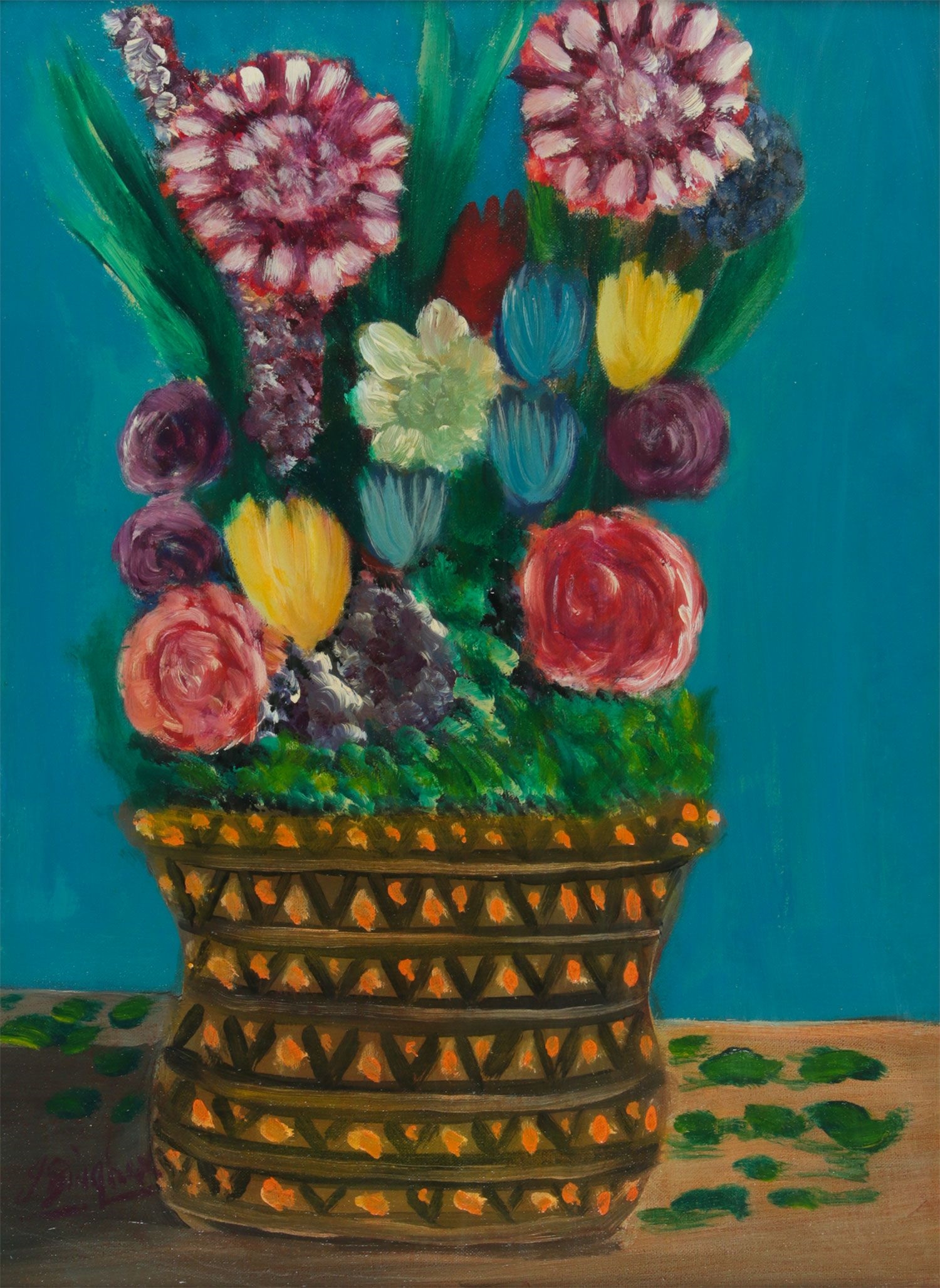 James Bingham | STILL LIFE VASE OF FLOWERS | MutualArt