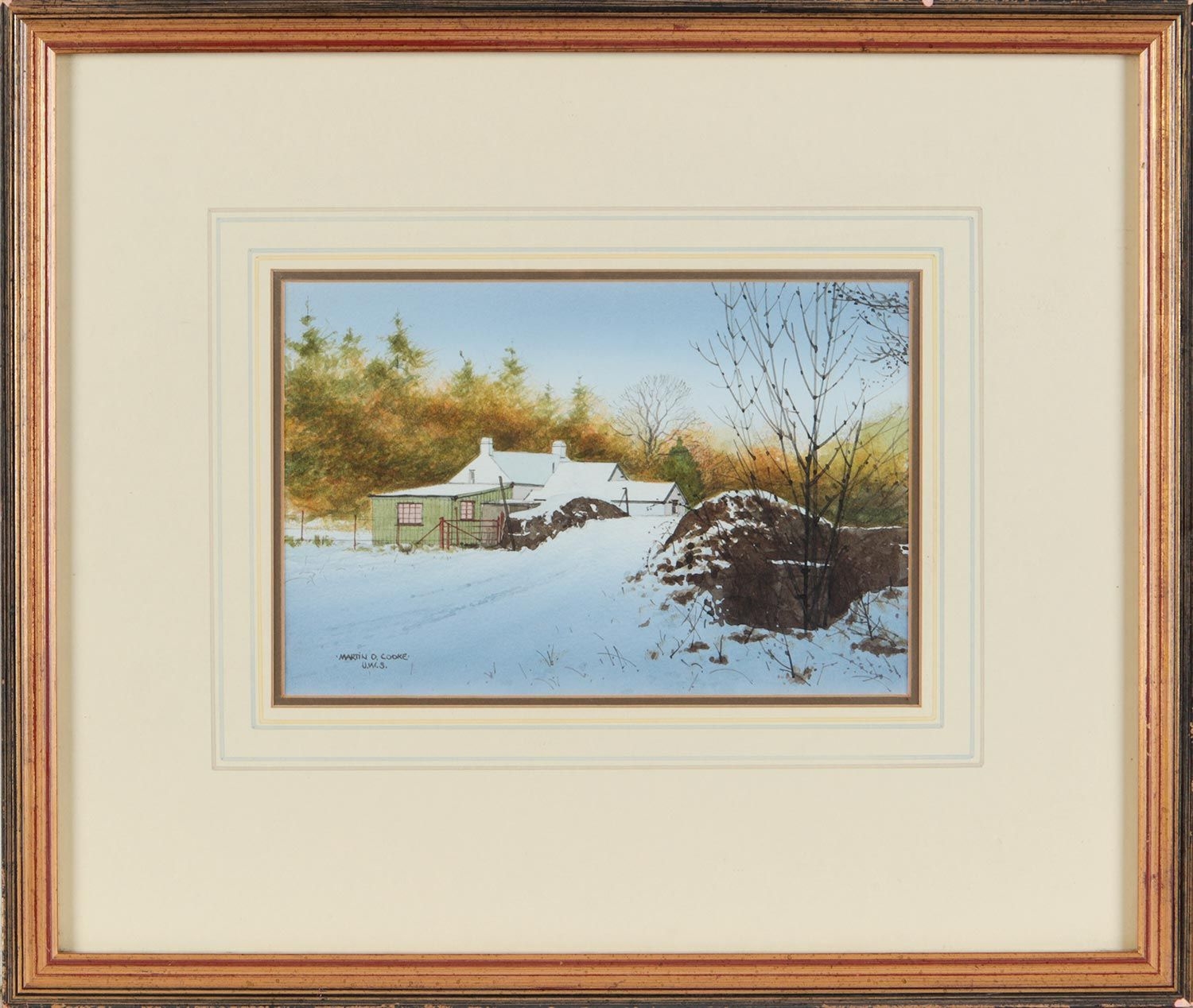 Martin D. Cooke | WINTER AT NEWFORGE | MutualArt