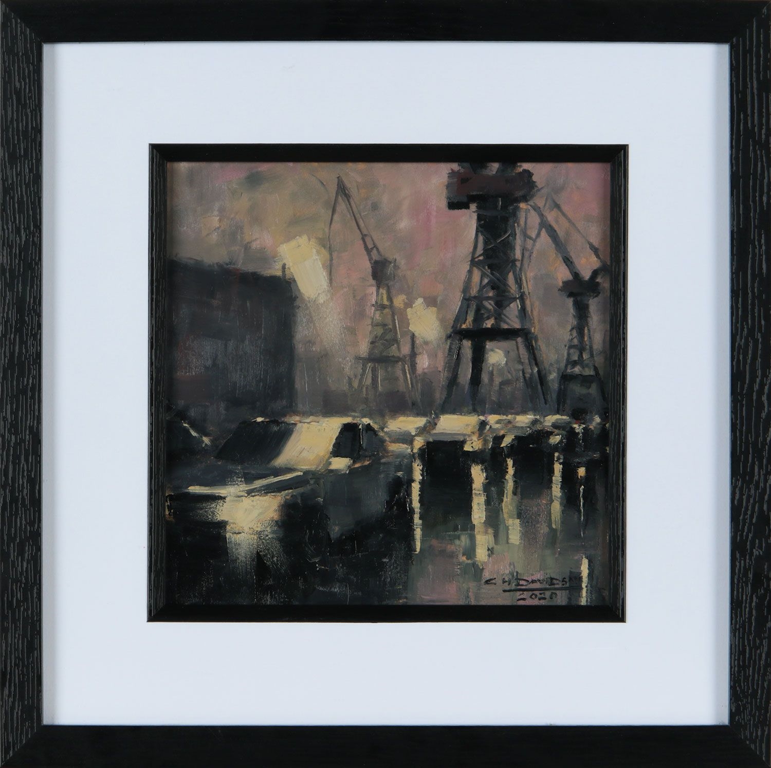 Colin H. Davidson | QUEENS ROAD, CARS & CRANES (2020) | MutualArt