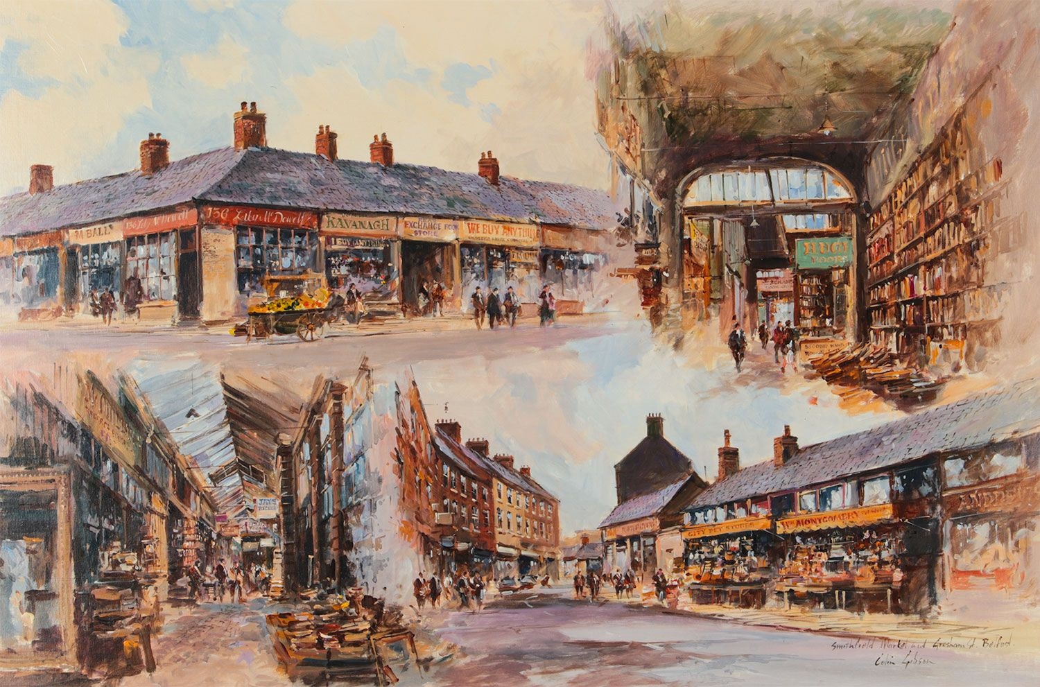 Colin Gibson | SMITHFIELD MARKET AND GRESHAM STREET, BELFAST | MutualArt