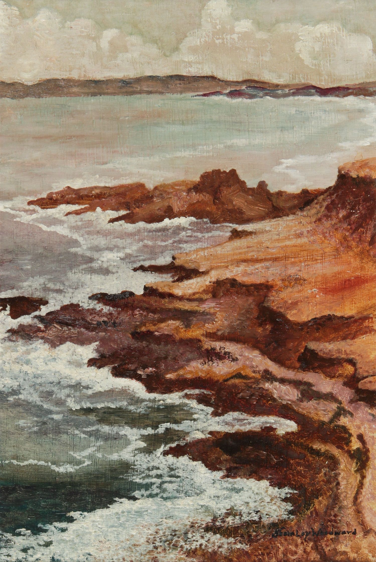 Stanley Wingate Woodward | Surf scene. | MutualArt