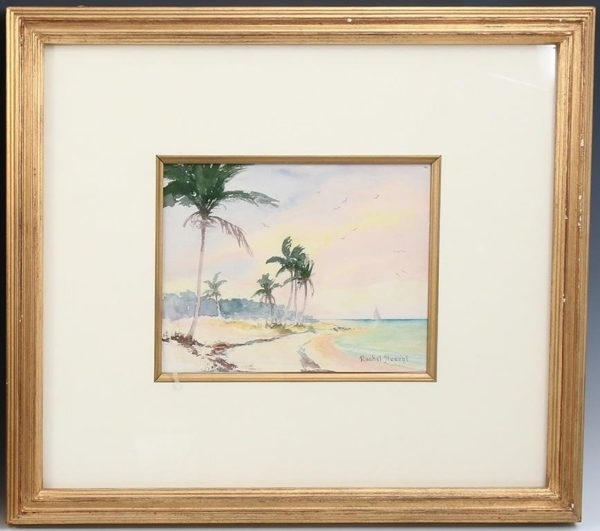 Rachel Stearns | 2 RACHEL STEARNS FLORIDA PAINTINGS | MutualArt
