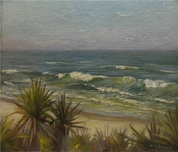 Muriel Gernand | MURIEL GERNAND FLORIDA SURF PAINTING | MutualArt