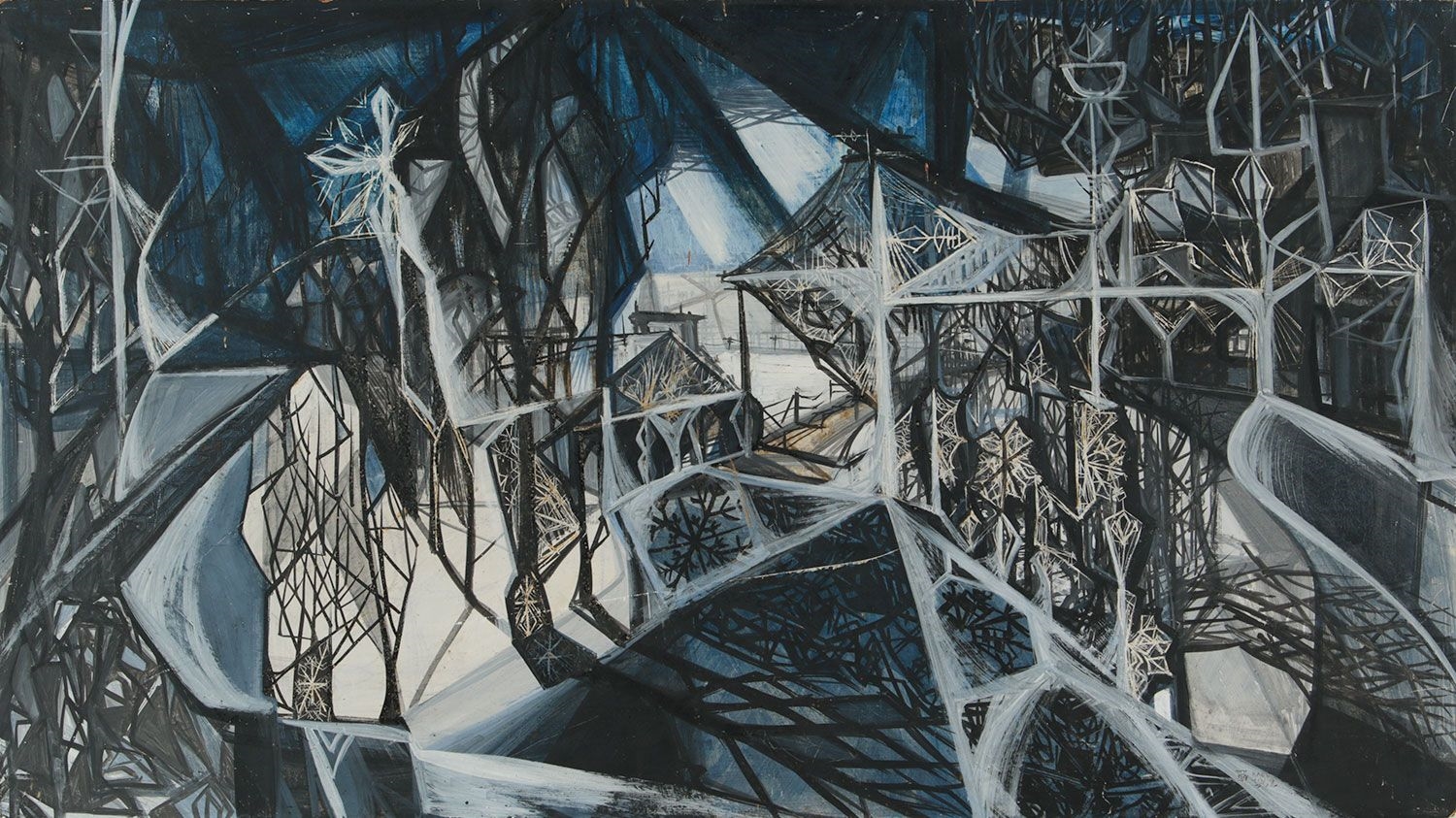 Anne Tallentire | WINTER DOCKLANDS (1962) | MutualArt