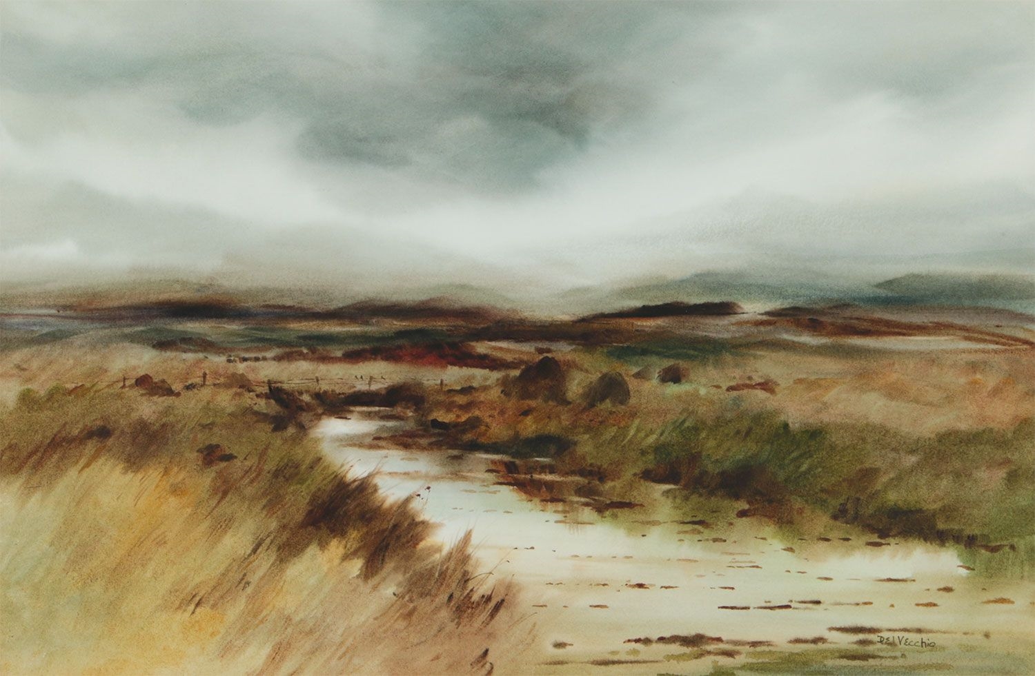 Phyllis del Vecchio | WESTERN BOG | MutualArt