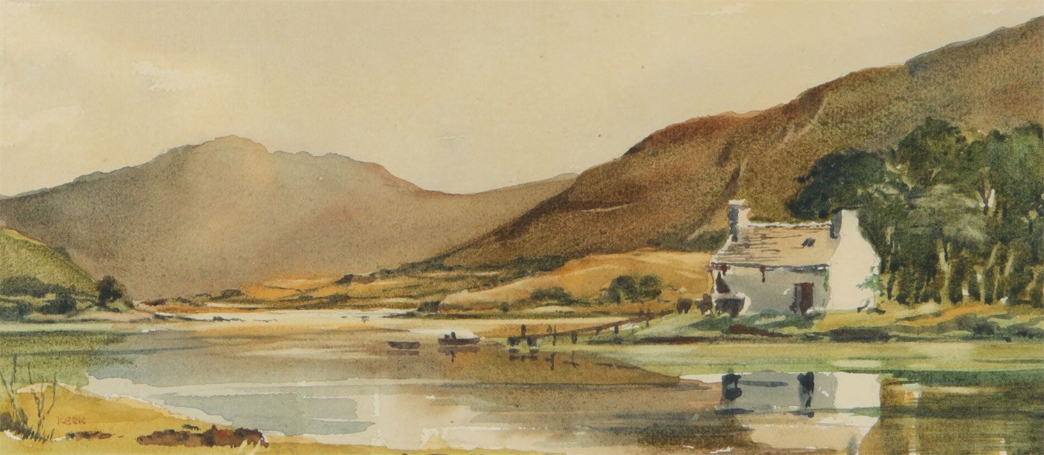 Tom Kerr | THE PENNY FERRY, LOCH ETIVE, ARGYLL (1976) | MutualArt