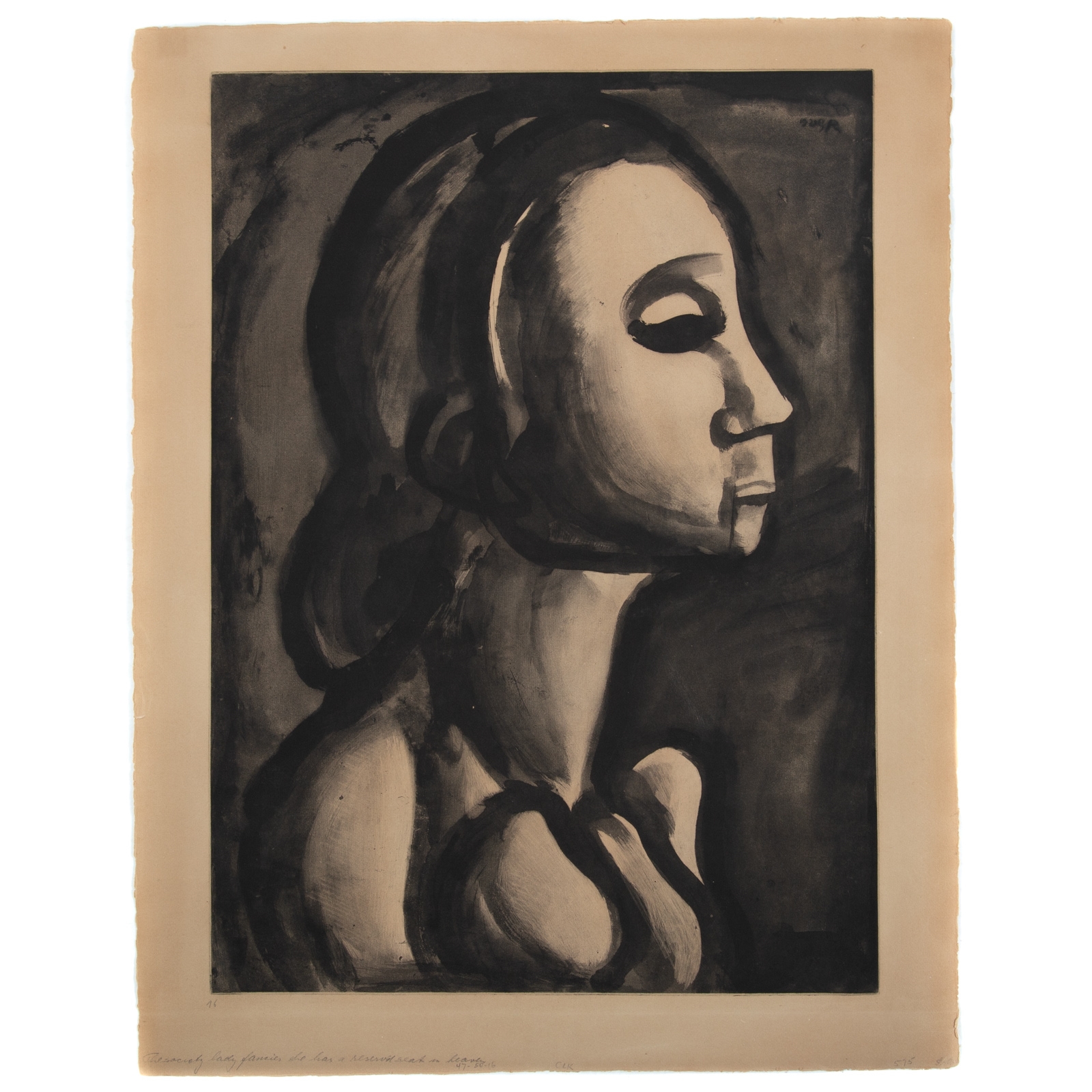 Georges Rouault | Saint Jean-Baptiste (1933) | MutualArt