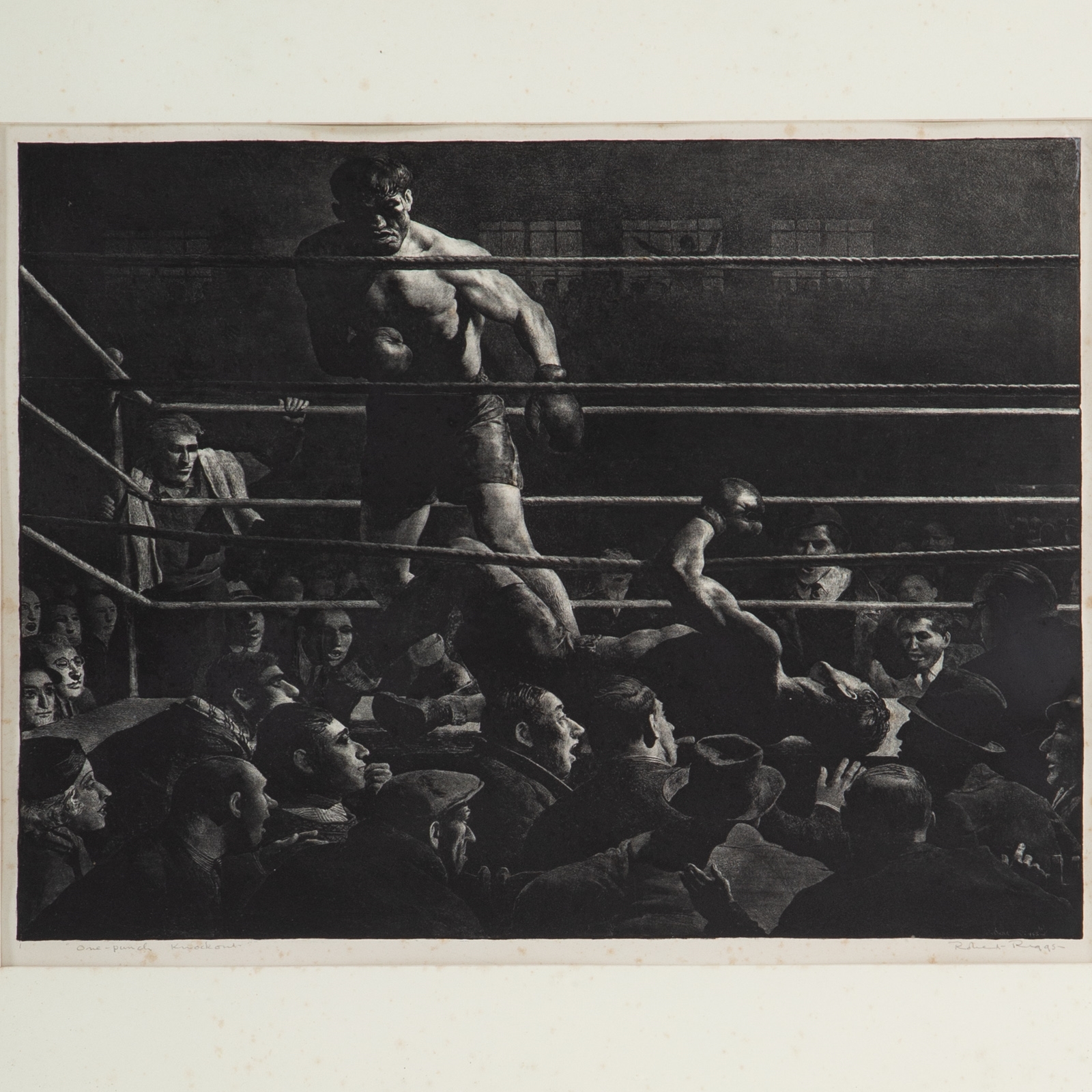 Robert Riggs | One-Punch Knockout (Circa 23) | MutualArt