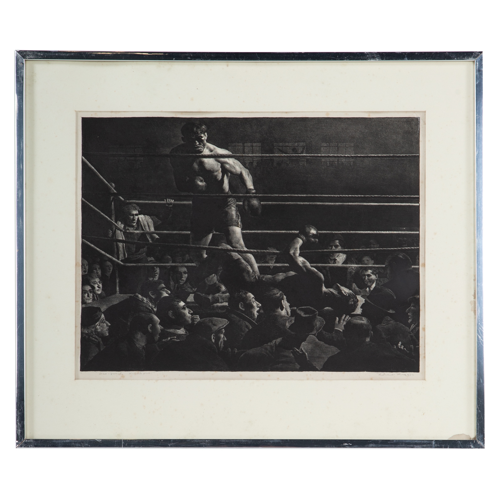 Robert Riggs | One-Punch Knockout (Circa 23) | MutualArt