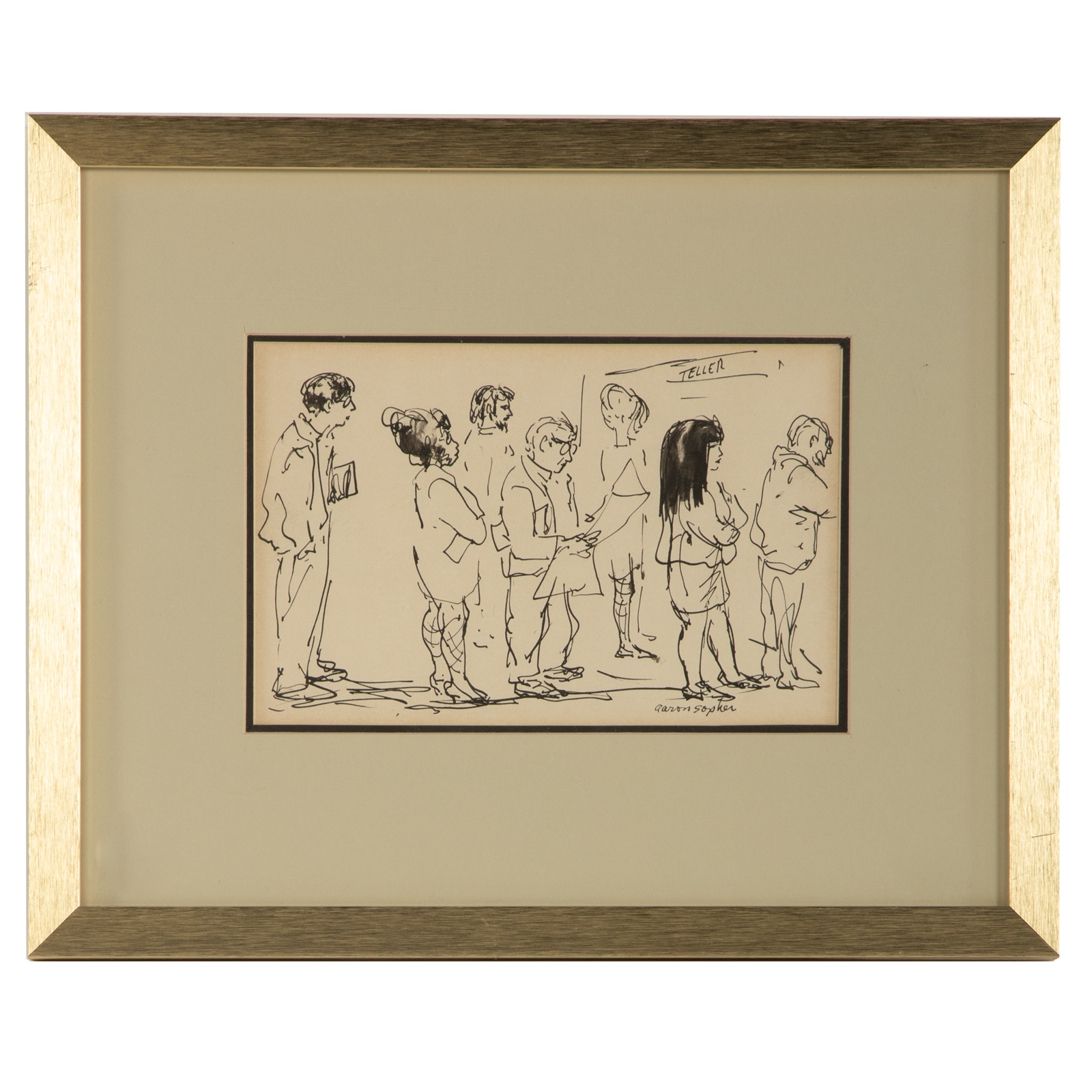 Aaron Sopher | Teller (1905) | MutualArt