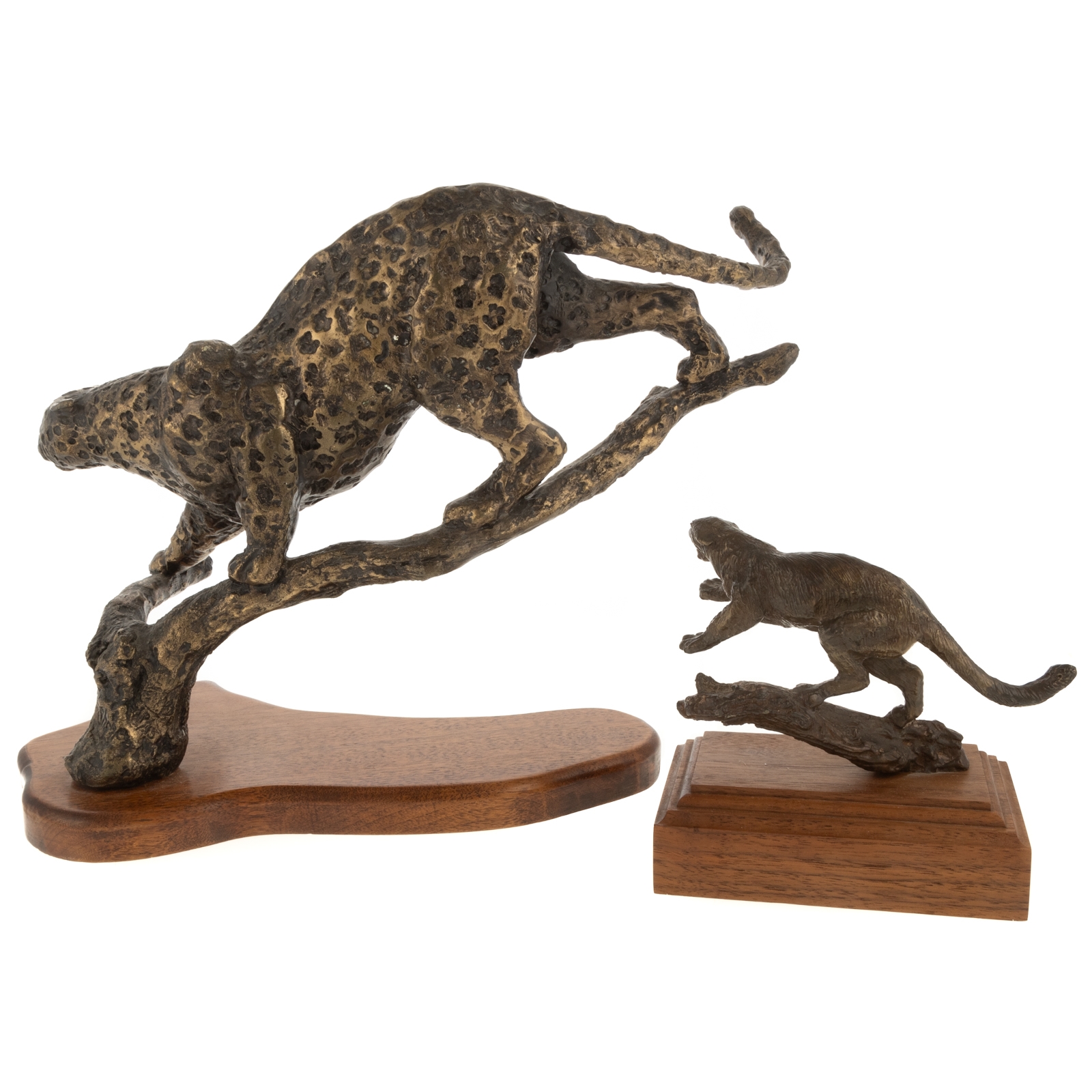 Wally Shoop | Two Animal Sculptures | MutualArt