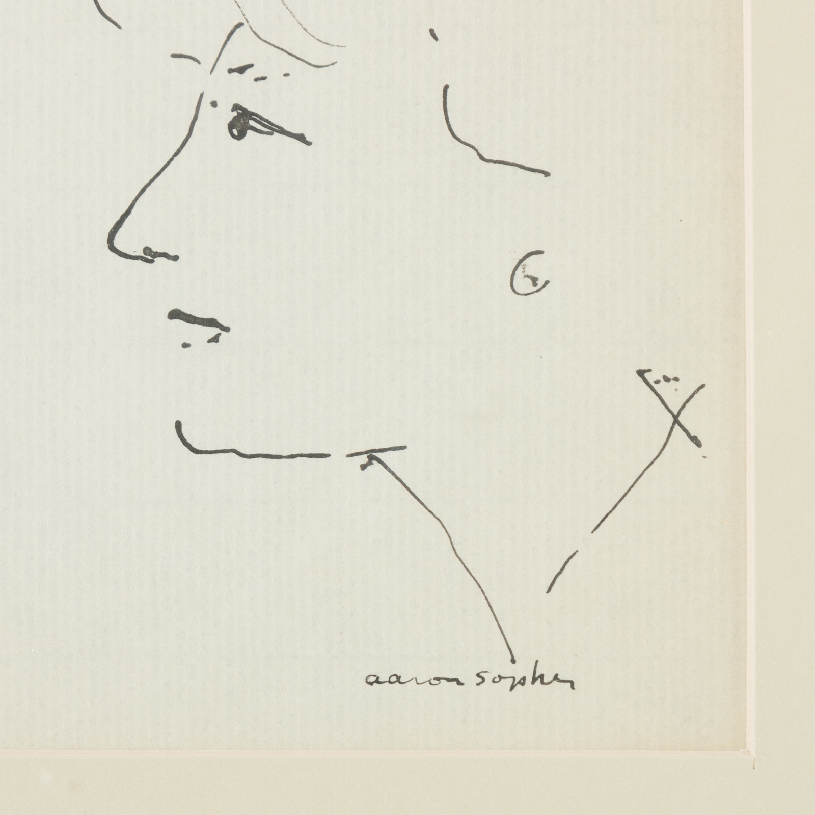 Aaron Sopher | Two Profiles of Women (1905) | MutualArt