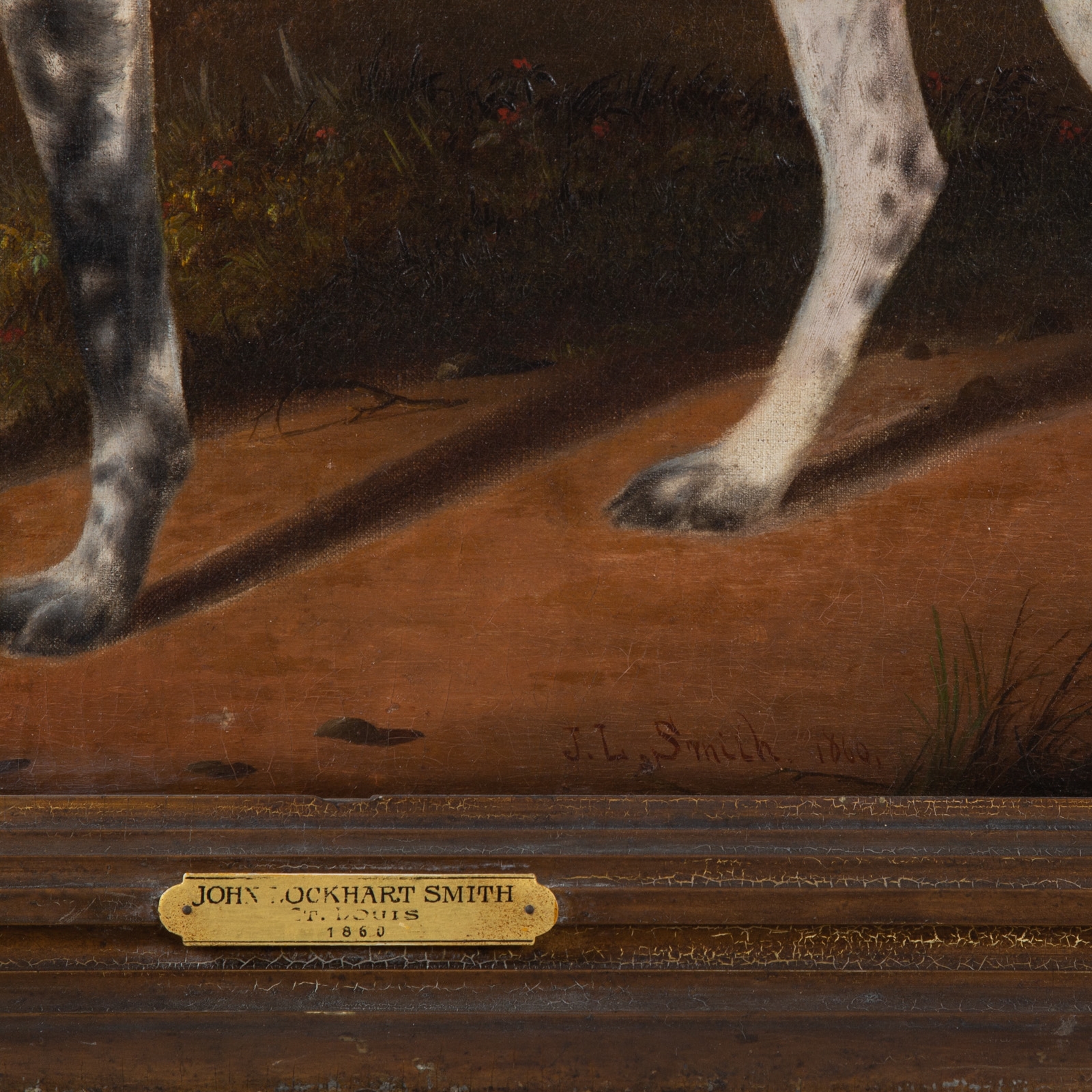 John Lockhart Smith | Portrait of a Hunting Dog | MutualArt