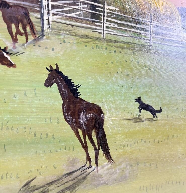 Henry Beaudry | Henry Beaudry Canadian First Nation Oil Painting (1941 ...