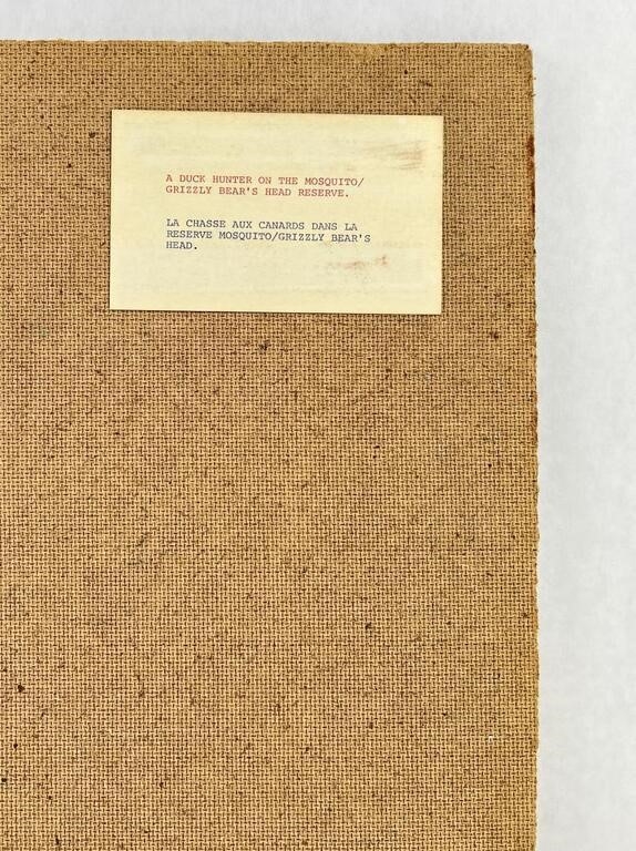 Henry Beaudry | Henry Beaudry Canadian First Nation Oil Painting (1941 ...