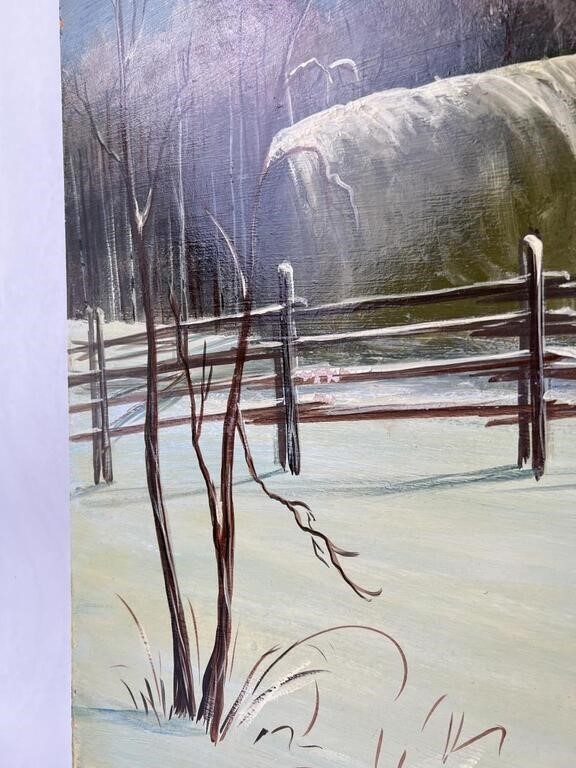 Henry Beaudry | Henry Beaudry Canadian First Nation Oil Painting (1941 ...