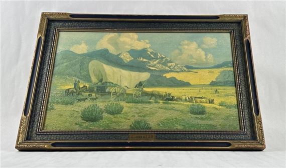 Robert Wesley Amick | Robert Wesley Amick The Pioneers Print | MutualArt