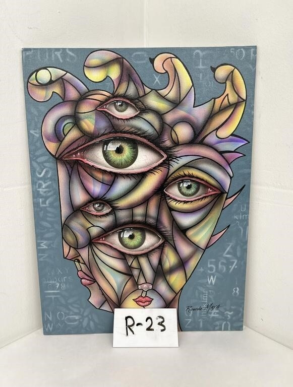 Ricardo Maya | Ricardo Maya Oil on Board Painting | MutualArt