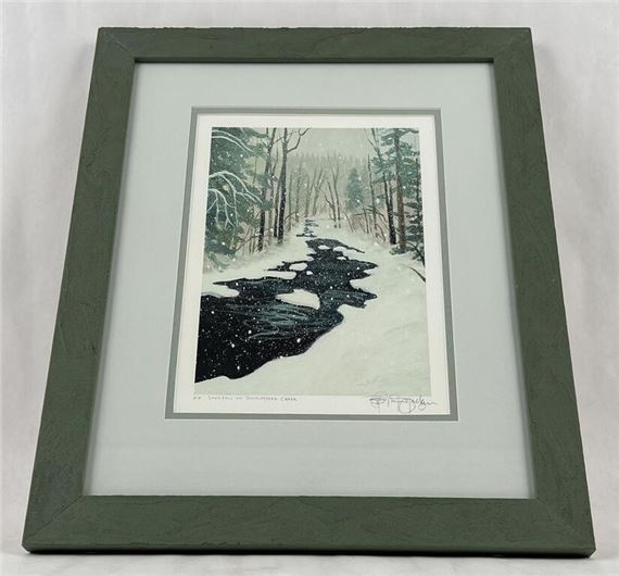 Monte Dolack | Monte Dolack Rattlesnake Creek Montana Print | MutualArt