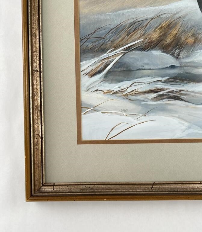 Tom Sander | Tom Sander Montana Gouache Painting (1938) | MutualArt