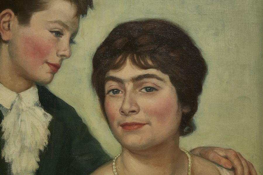 Henry Caro-Delvaille | Family Portrait | MutualArt