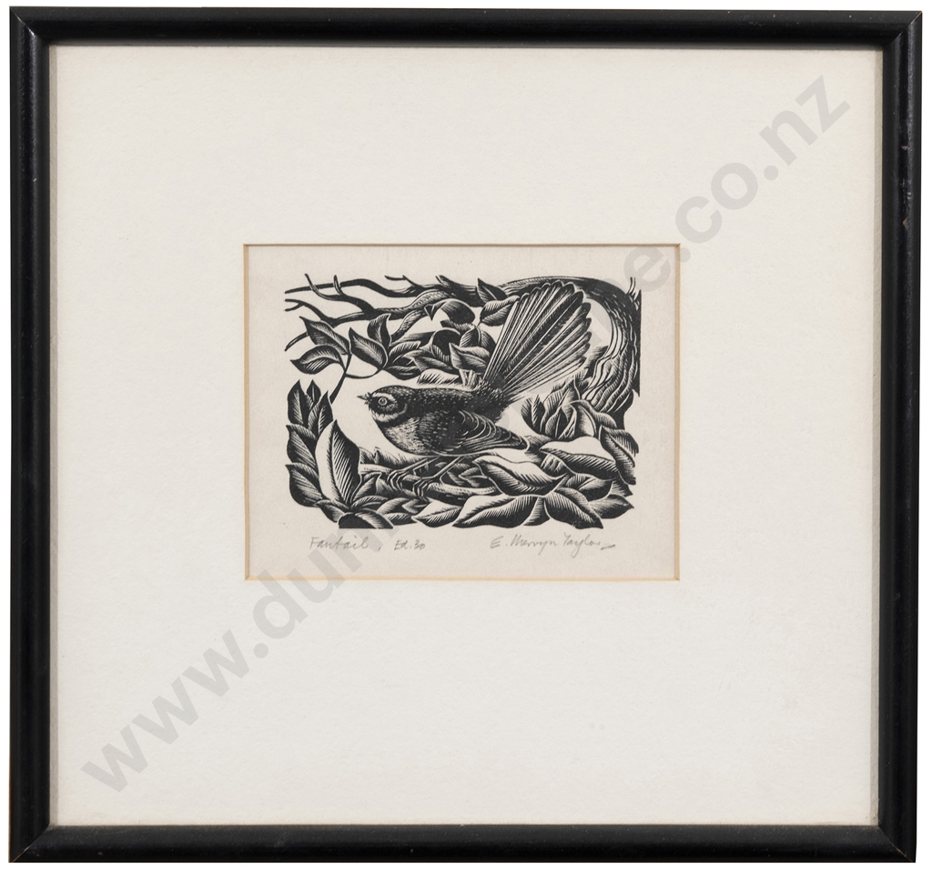 E. Mervyn Taylor | Maui fleeing from Mahuika, Goddess of Fire | MutualArt