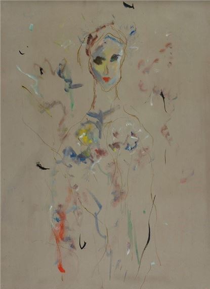 Ernesto Treccani | Figura colorata | MutualArt