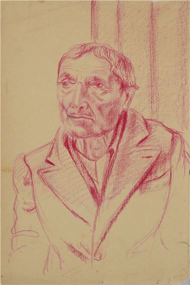 Silvio Loffredo | Ritratto di vecchio, 1944 (1920) | MutualArt