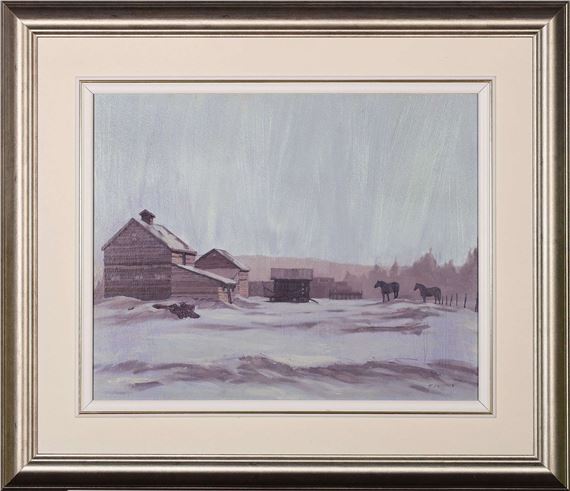 Richard Audley Freeman | Frigid Farmyard (1973) | MutualArt
