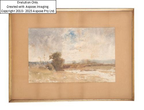 William Keith | A landscape with figures | MutualArt