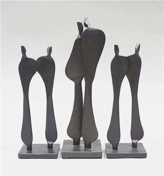 Boris Kramer | BORIS KRAMER, FORGED STEEL SCULPTURES (3) | MutualArt