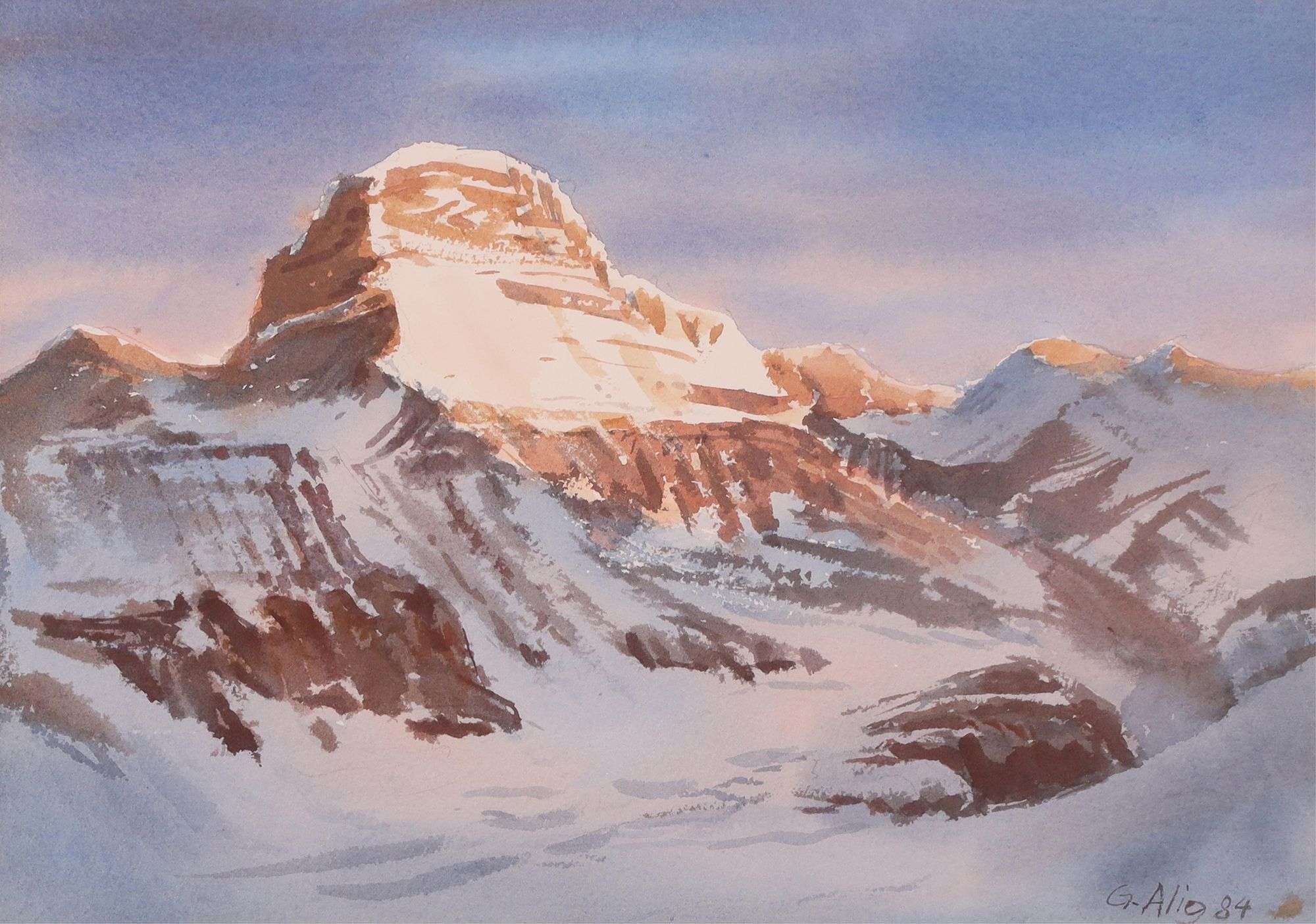 George Alig | GEORGE ALIG, WATERCOLOUR | MutualArt