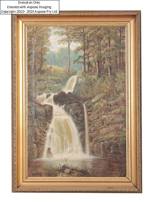 Edward Priestley | 'Rydal Upper Falls | MutualArt