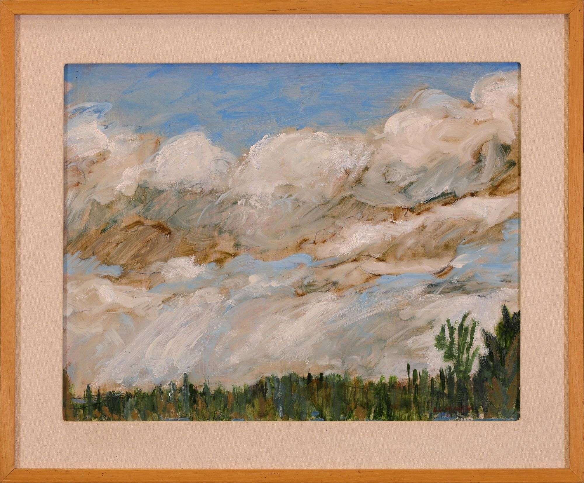 Ronald Myren | Cloud Study Near Alexis Lake B.C. (1989) | MutualArt