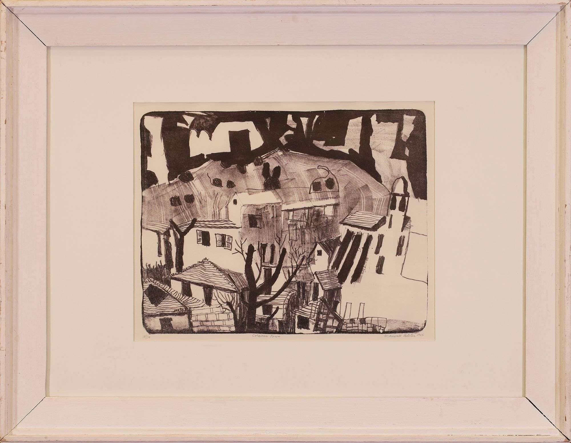 Maxwell Bennett Bates | Corsican Town | MutualArt