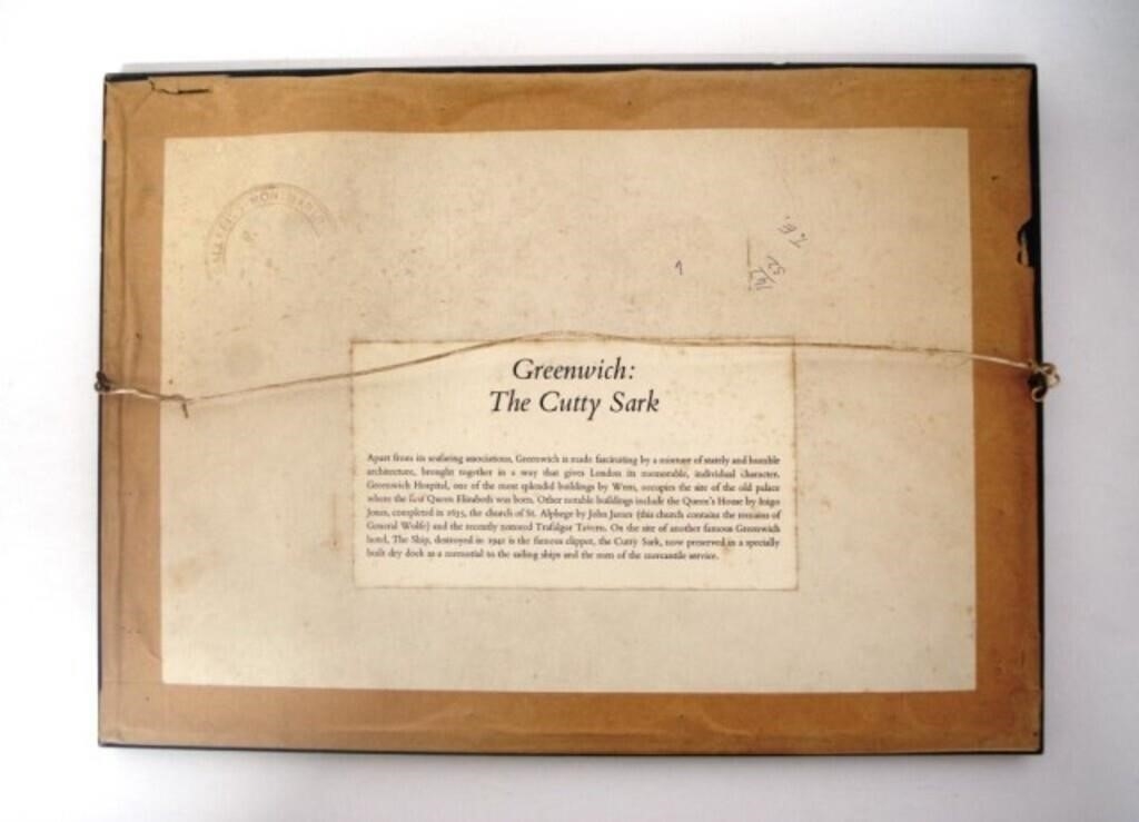 Geoffrey Scowcroft Fletcher | The Cutty Sark | MutualArt