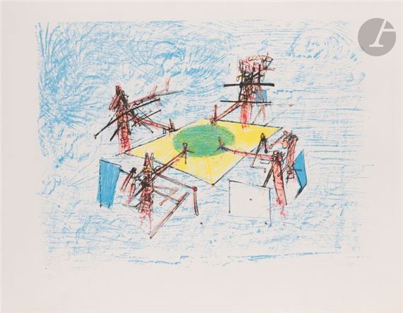 Roberto Matta | Four Forms of Doubt (1963) | MutualArt